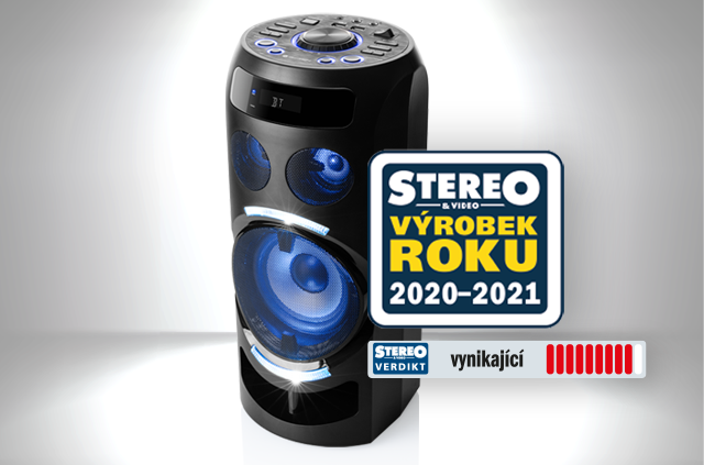 Party reproduktor SMILEE výrobkem roku 2020-2021 – Gogen CZ